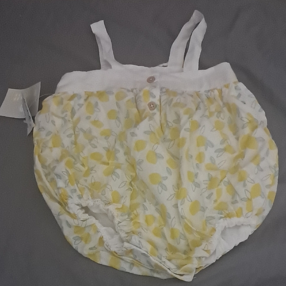 Dylan & Abby | Accessories | Dylan Abby Lemon Print Kids Romper | Poshmark